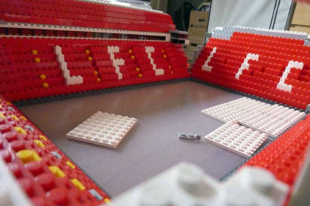 Anfield and Goodison Park built from LEGO | BoxMash