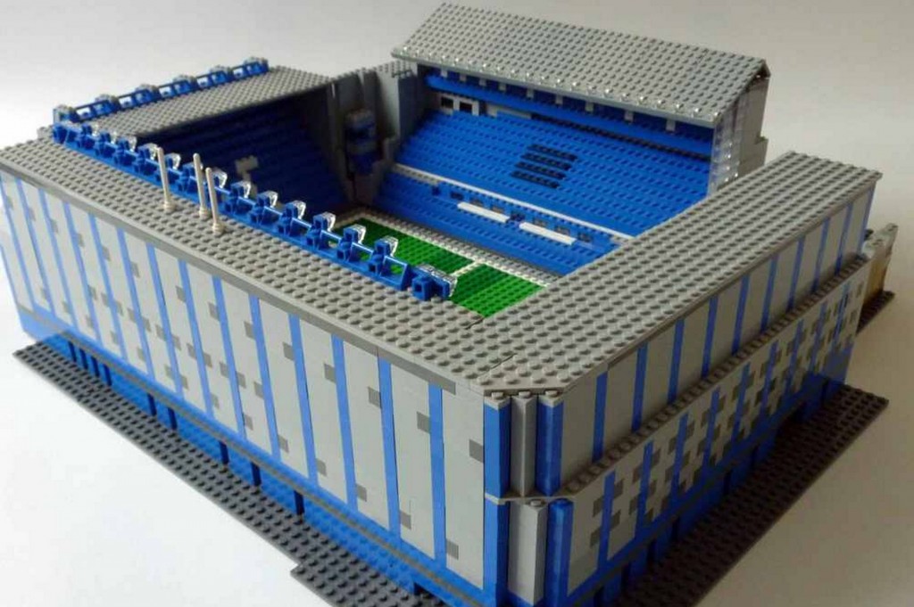 Anfield and Goodison Park built from LEGO | BoxMash