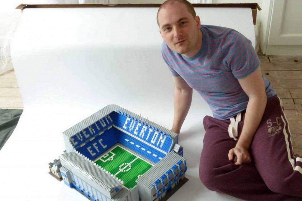 Anfield and Goodison Park built from LEGO | BoxMash