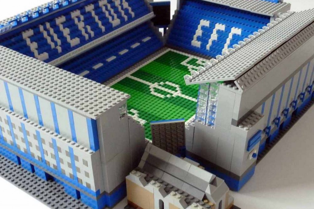 Anfield and Goodison Park built from LEGO | BoxMash