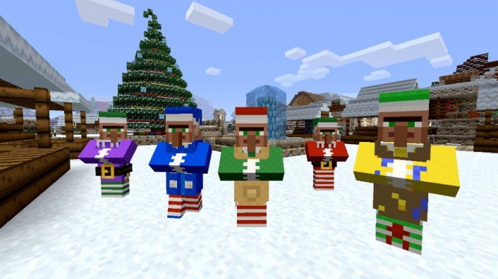 Festive Mash-Up now out for Minecraft on Xbox | BoxMash